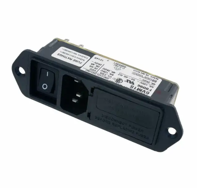 AC Plugs CORCOM EMI FILTER w/ fuse, EMI Filter & Power Switch - TRH ...