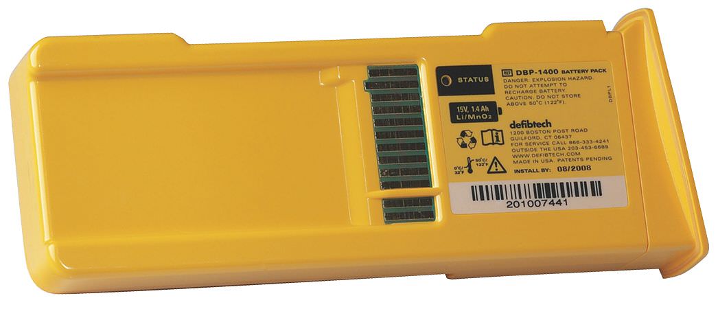 Defibrillator AED Defibtech LLC Battery Pack for DDU-100 - TRH Services